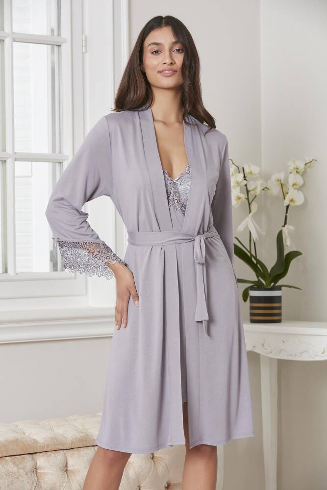 Penye Altılı Gelin Çeyiz Seti - 5040 Royal | Pierre Cardin Night Wear